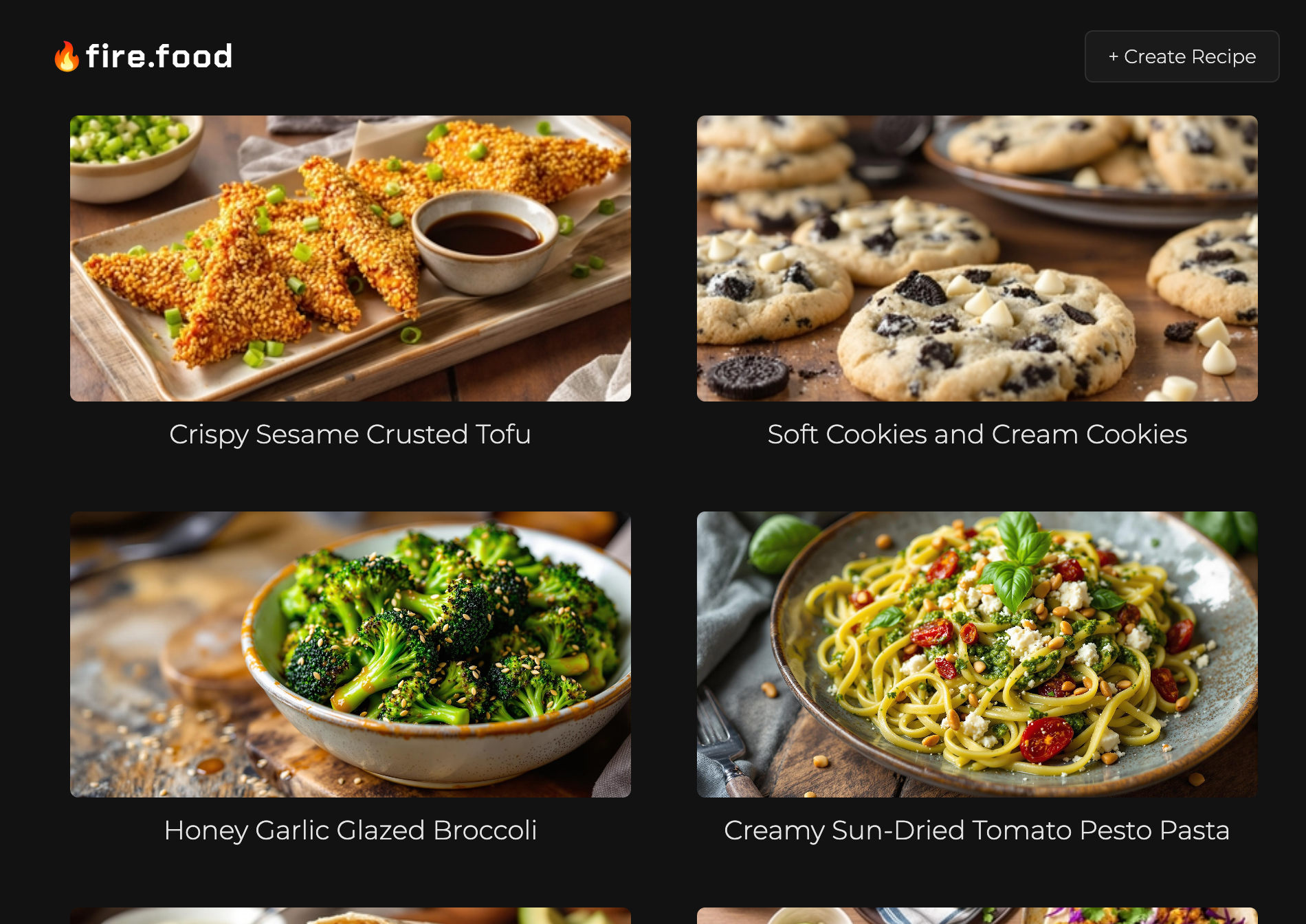 fire.food - Quick & Easy Recipes Under 30 Minutes